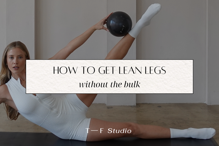 How to Get Lean Legs Without the Bulk
